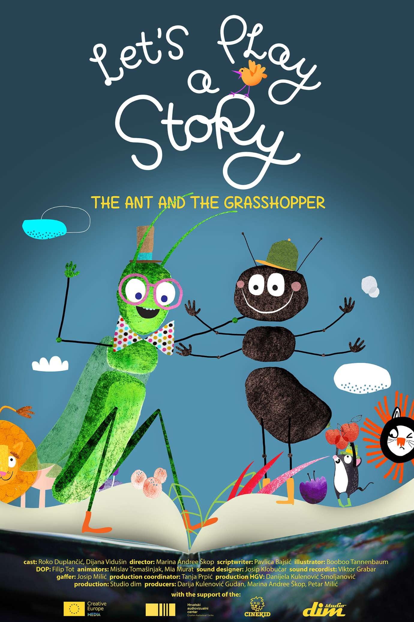 Let's Play a Story: The Ant and the Grasshopper - Cinesseum